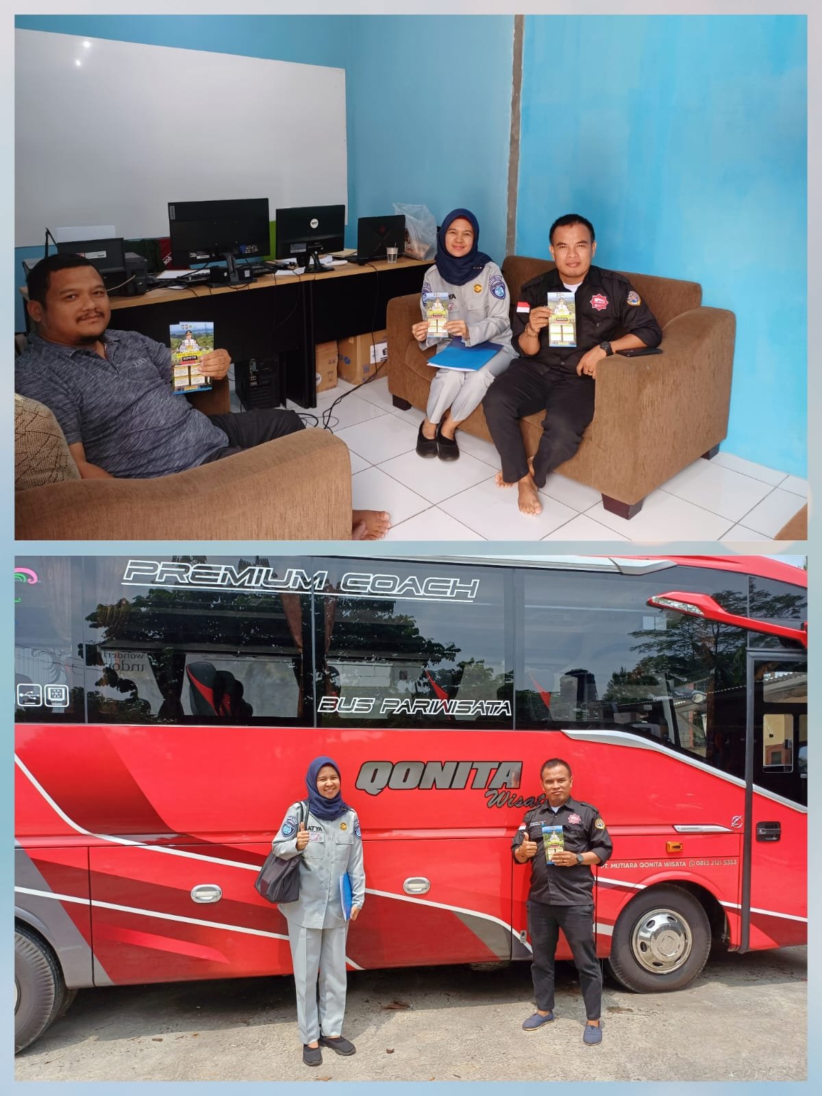 Kunjungi PO Bus Mutiara Qonita Wisata Jasa Raharja Tangerang Ingatkan ...